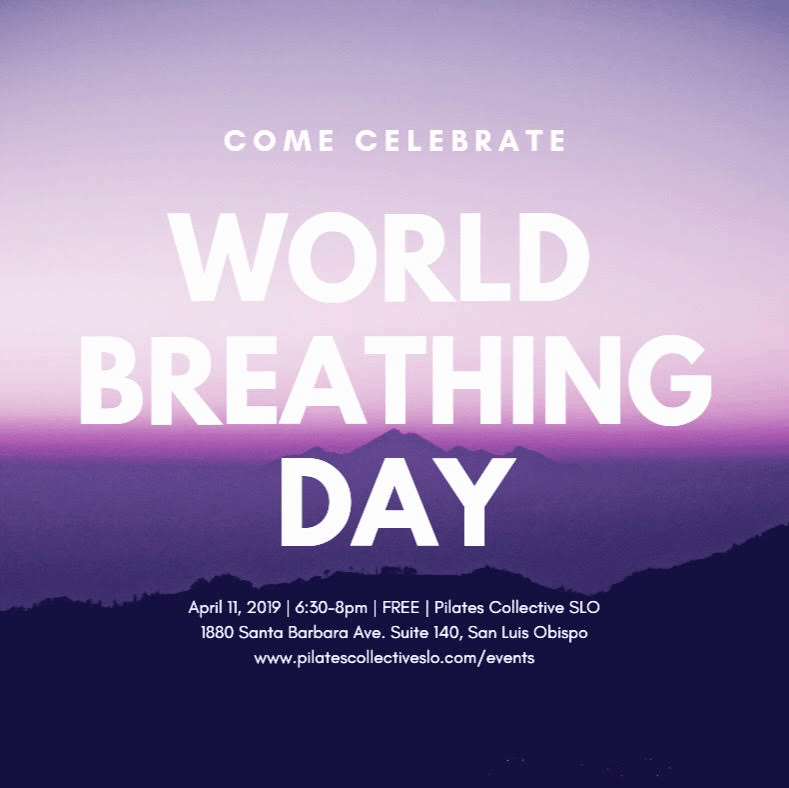 Pilates Collective SLO - world breathing day | San Luis Obispo Chamber ...