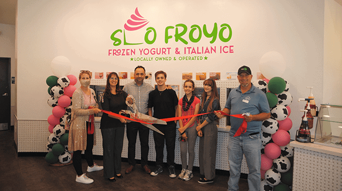 Ribbon Cutting | SLO Froyo n' Italian Ice