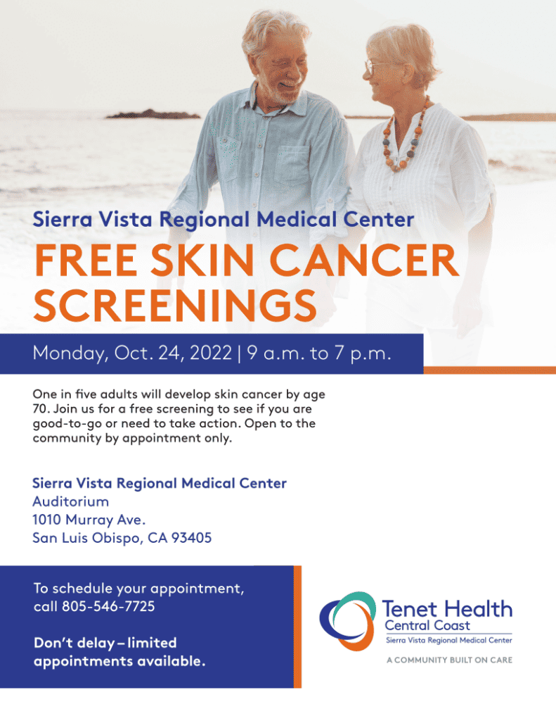 Tenet Health Free Cancer Screening | San Luis Obispo Chamber of Commerce